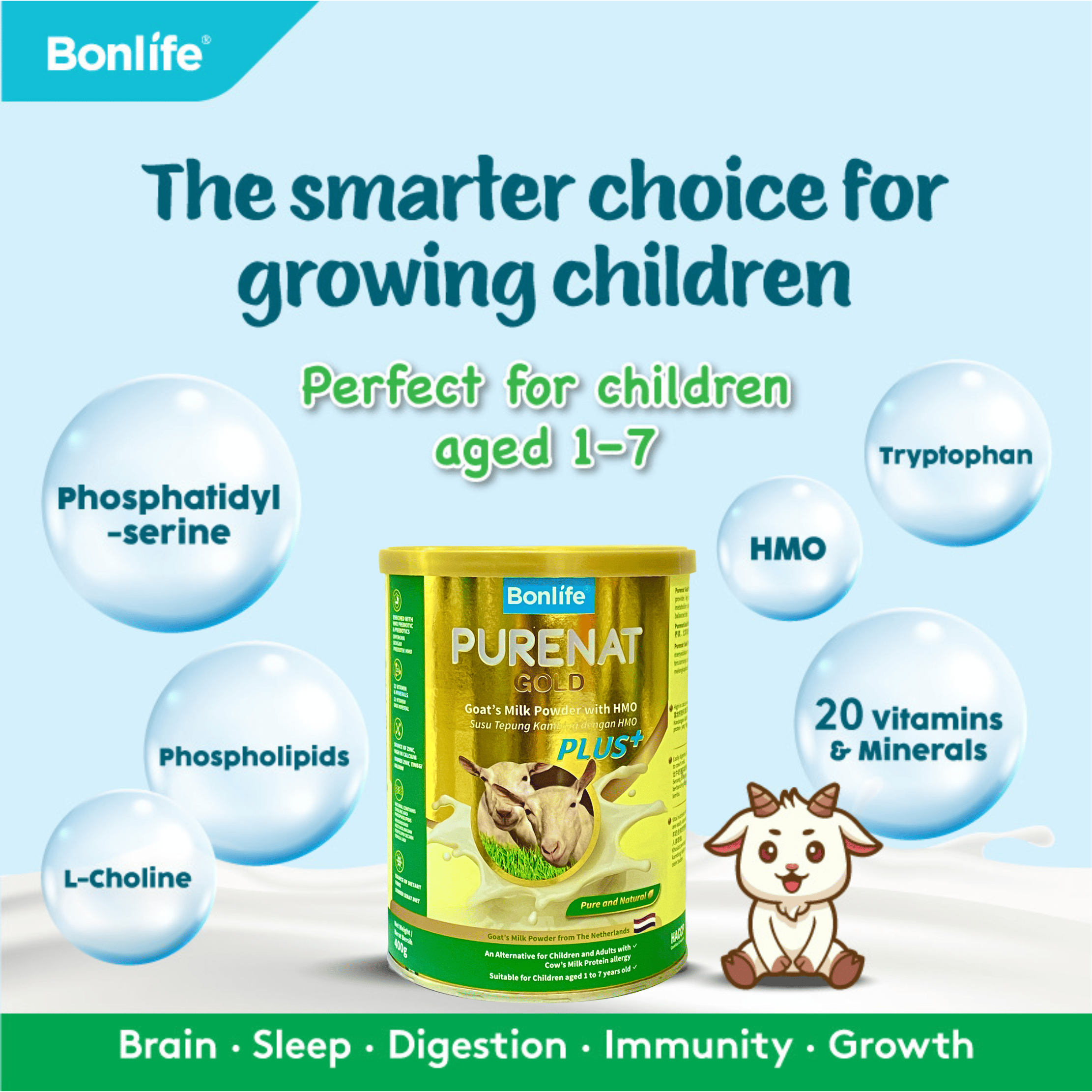 Purenat Gold Plus+ Goat‘s Milk Powder – Bonlife (M) Sdn Bhd